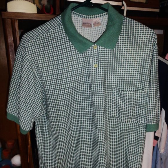 Windridge | Shirts | Mens Windridge Classic Green Pocket Polo ...